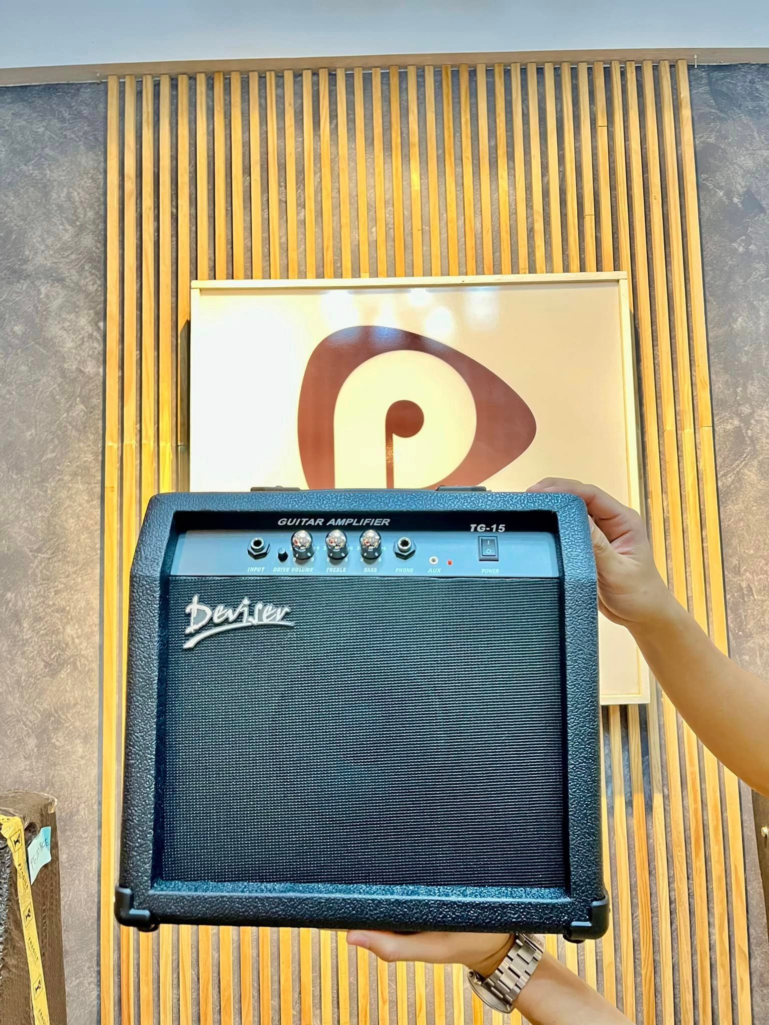 Deviser TG-15 Electric Guitar Amplifier - Black | PIMA GUITARS