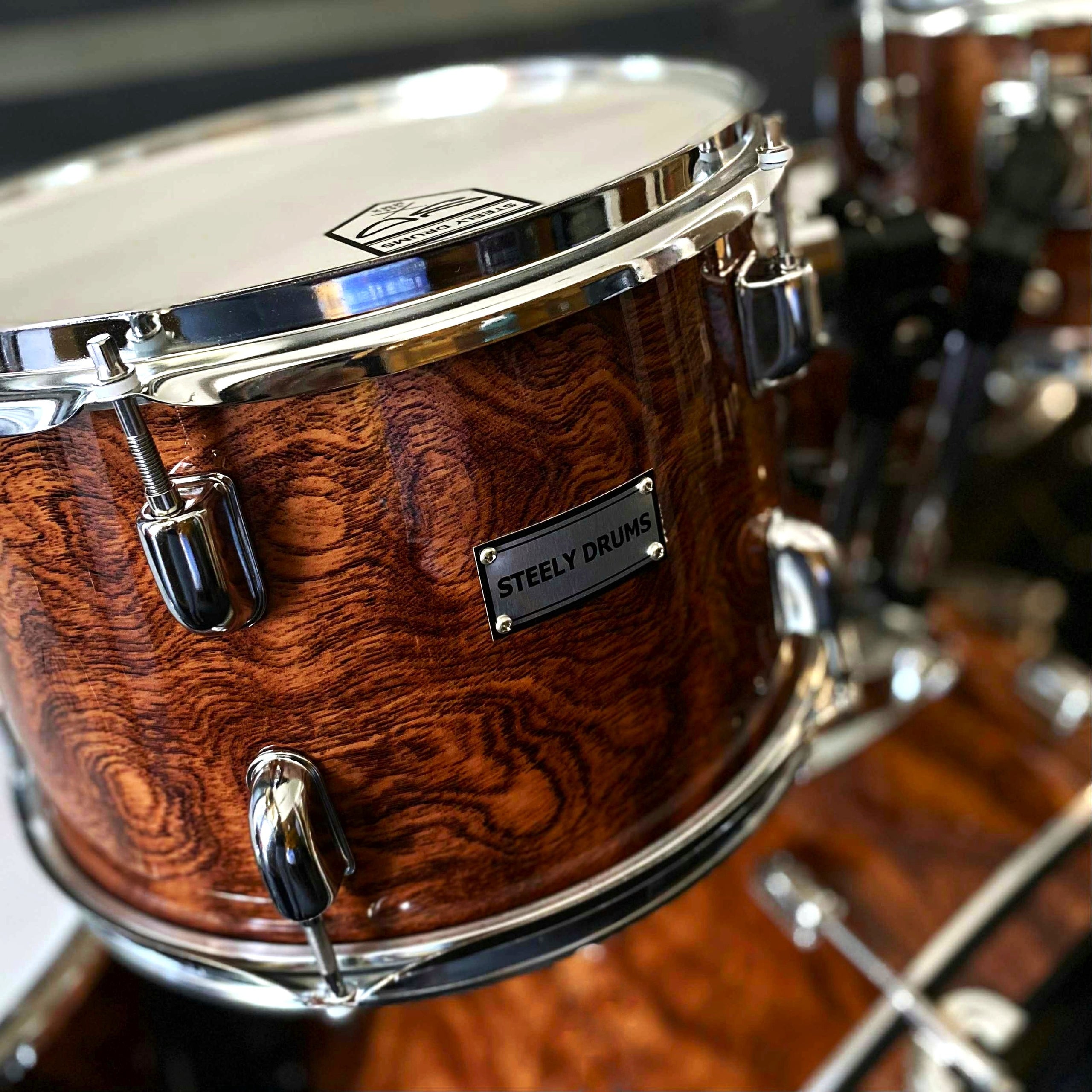 Steely Drums X1 Drumset - Dark Wood | PIMA GUITARS