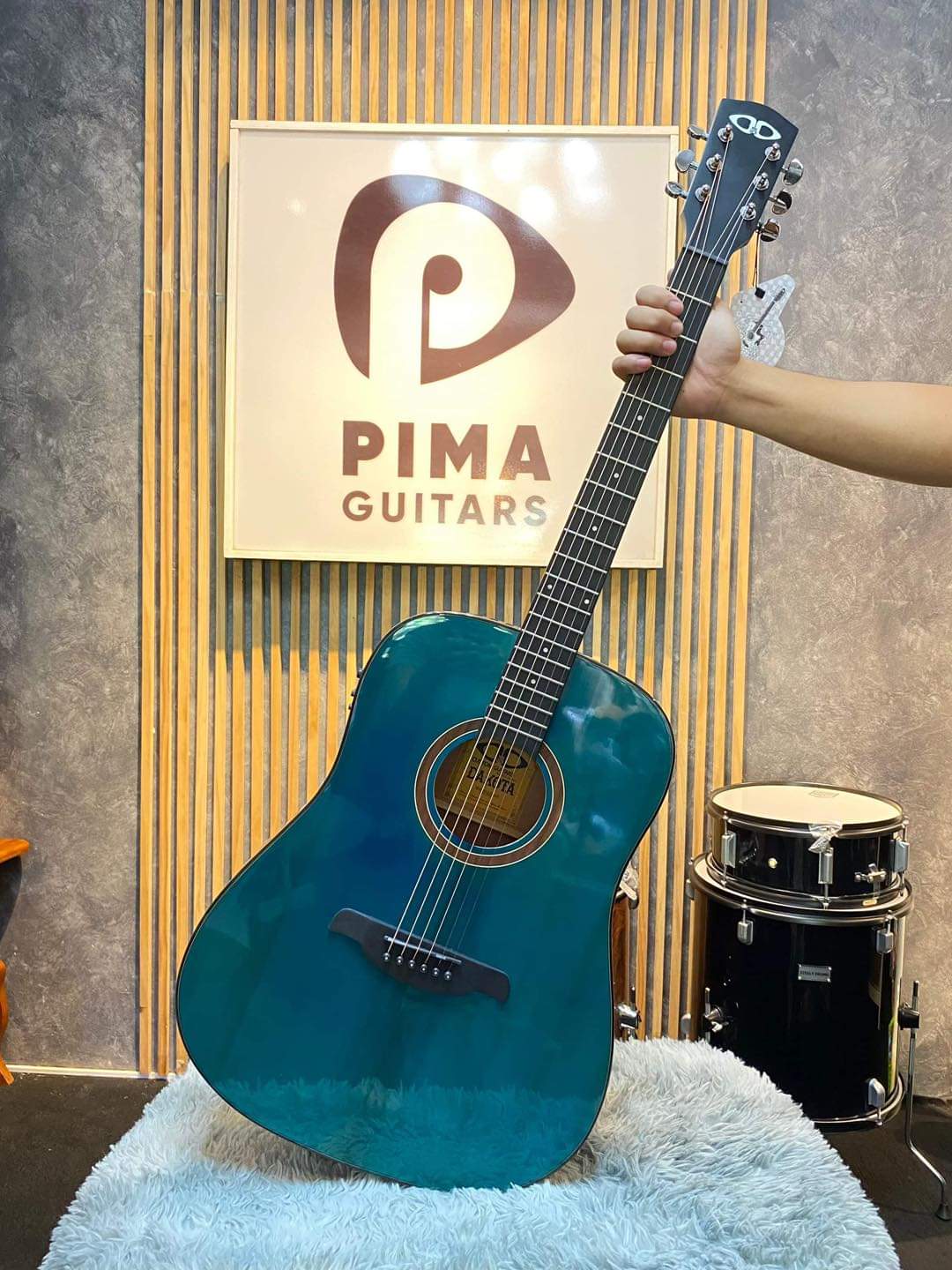 D&D Dakota - Blue Green | PIMA GUITARS