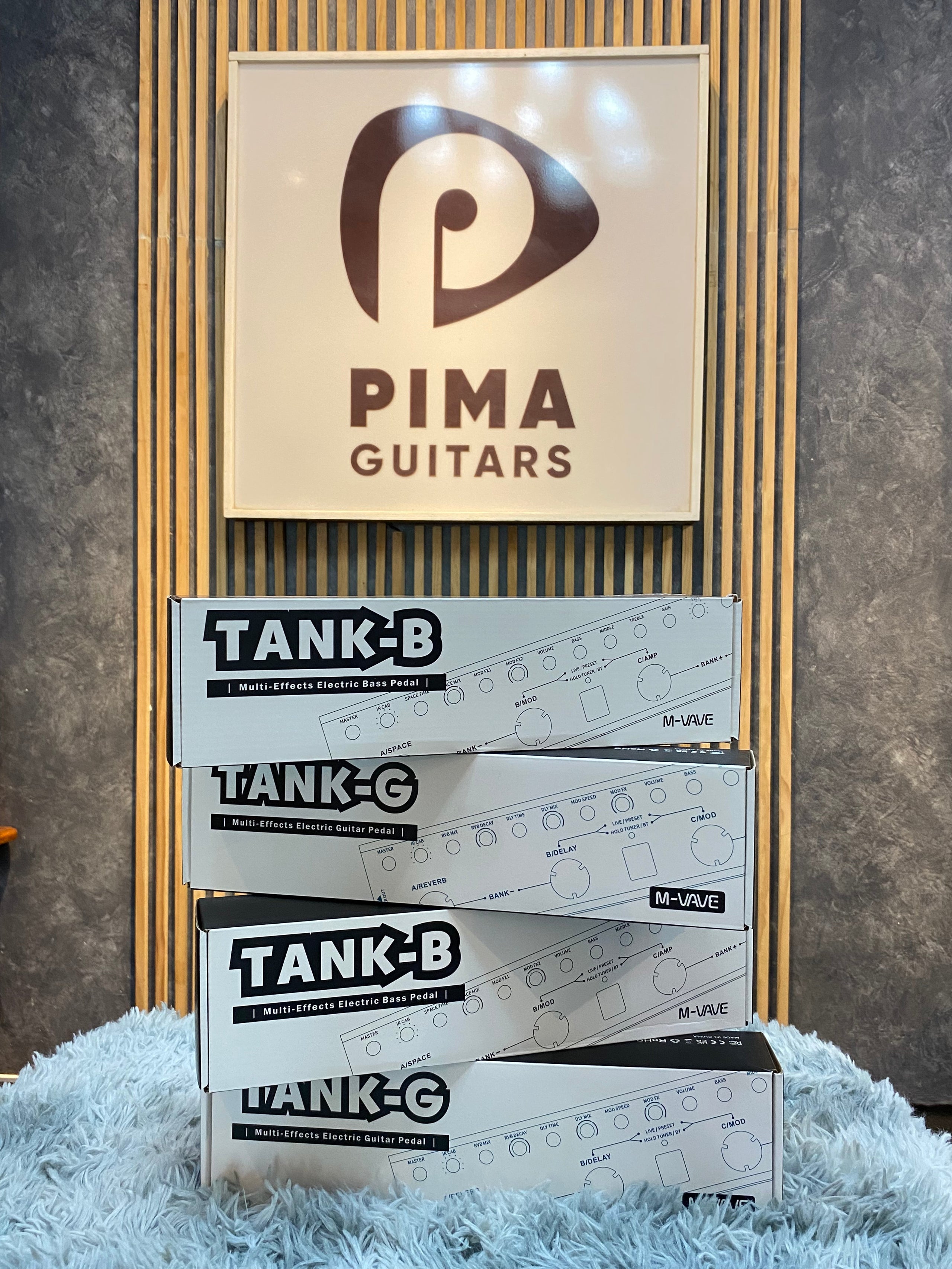 M-Vave Tank-B Bass Multi Effects Processor | PIMA GUITARS